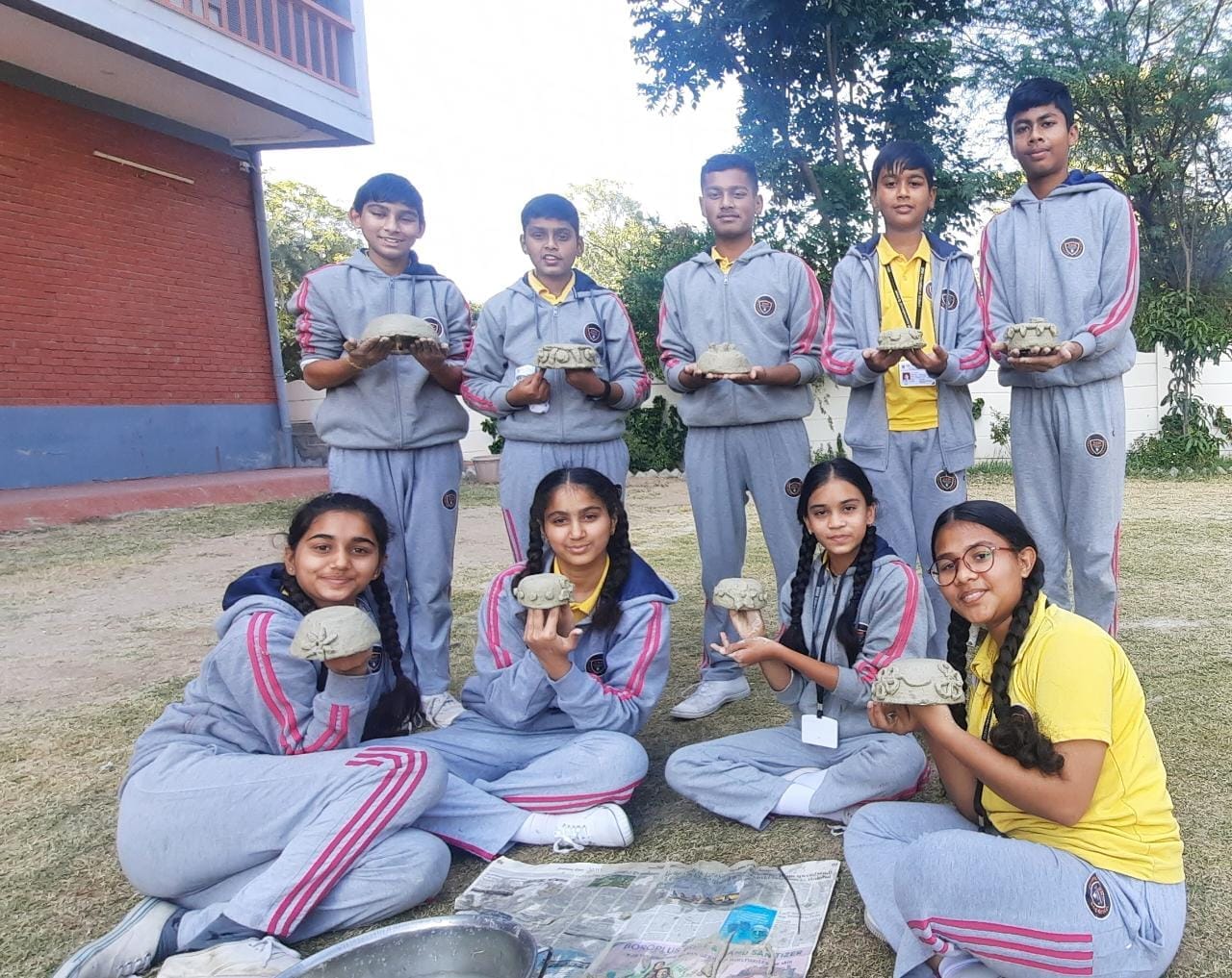 Paper Mache Activity - SRM International School