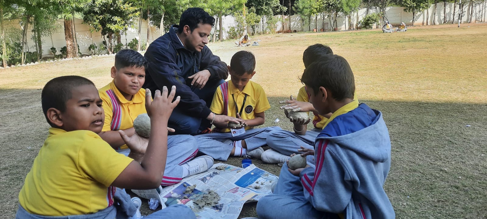 Paper Mache Activity - SRM International School